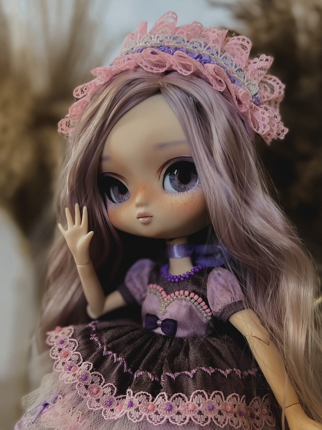 SOLD on Layaway OOAK candied Viola Full Custom Yeolume Pullip Doll - Etsy