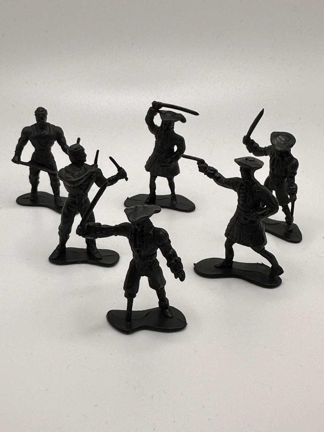 6 Pirate Toy Soldiers, Plastic Pirate Toy Soldier, Toy Soldiers ...