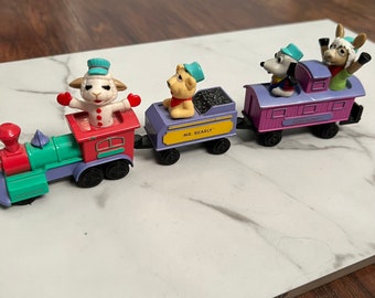 1990s Toy Train Set - Etsy