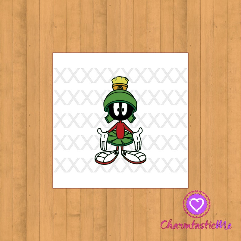 Marvin the Martian Sticker - Etsy