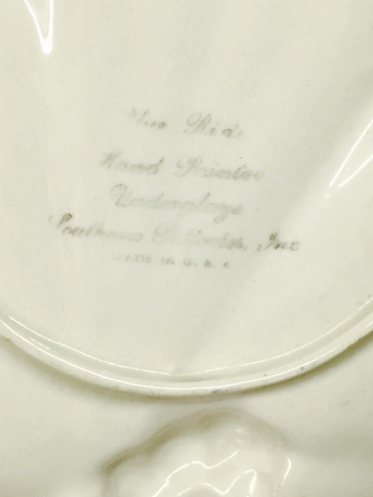 Blue Ridge Southern Pottery French Peasant Design Leaf - Etsy