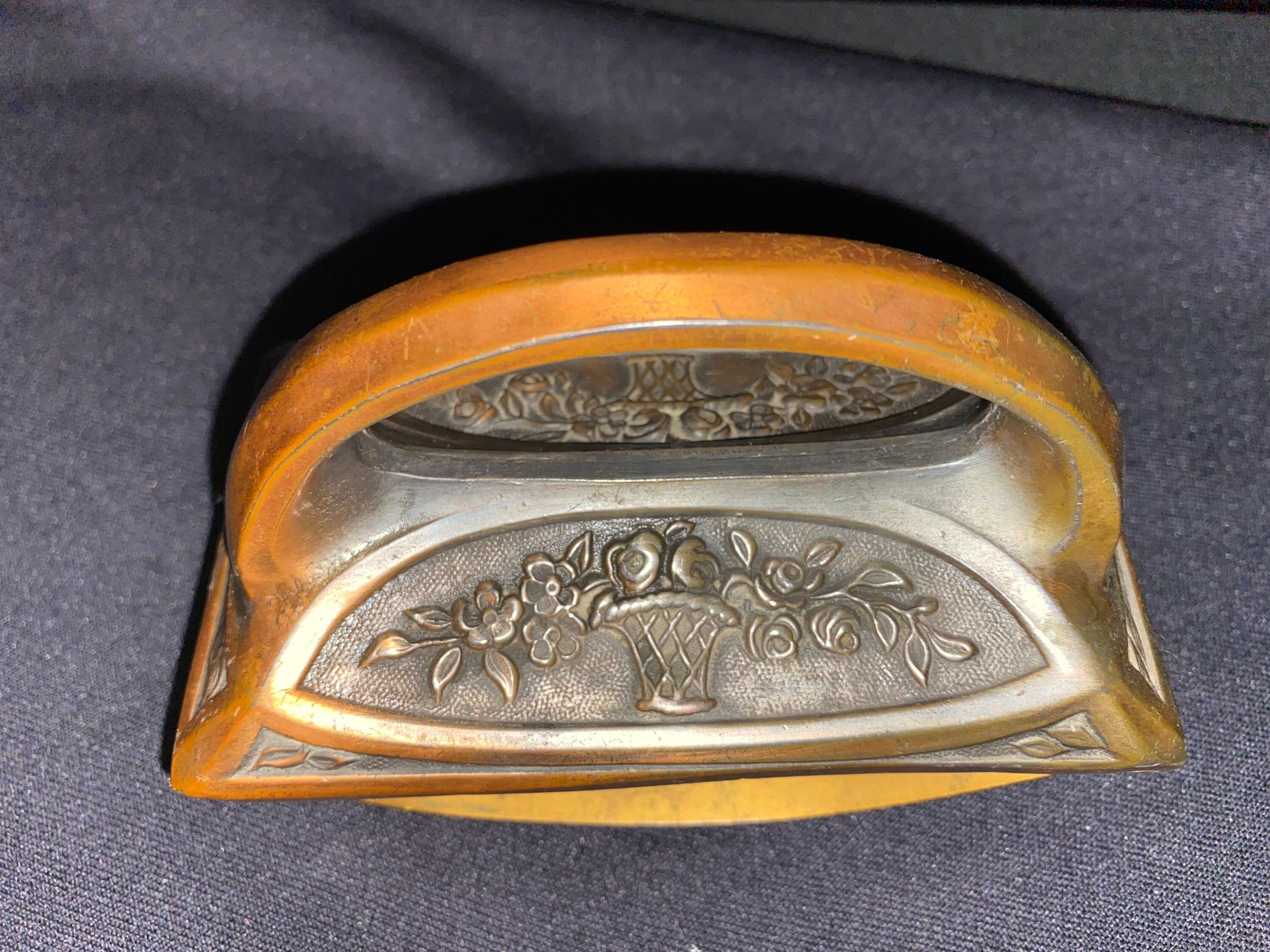 Vintage Copper and Brass Ink Roller Blotter - Etsy