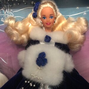 1993 Winter Princess Barbie Doll - Etsy