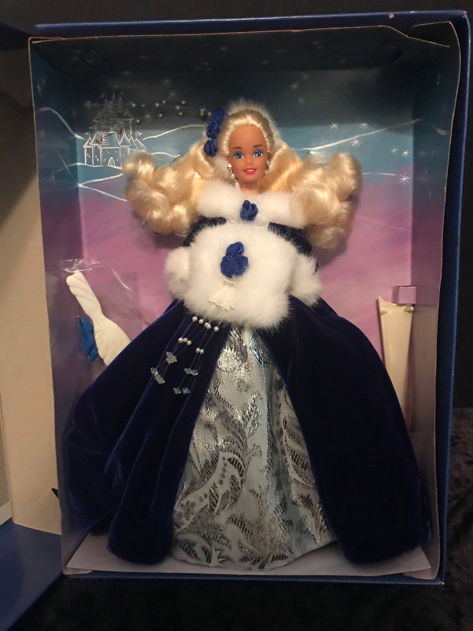 1993 Winter Princess Barbie Doll - Etsy