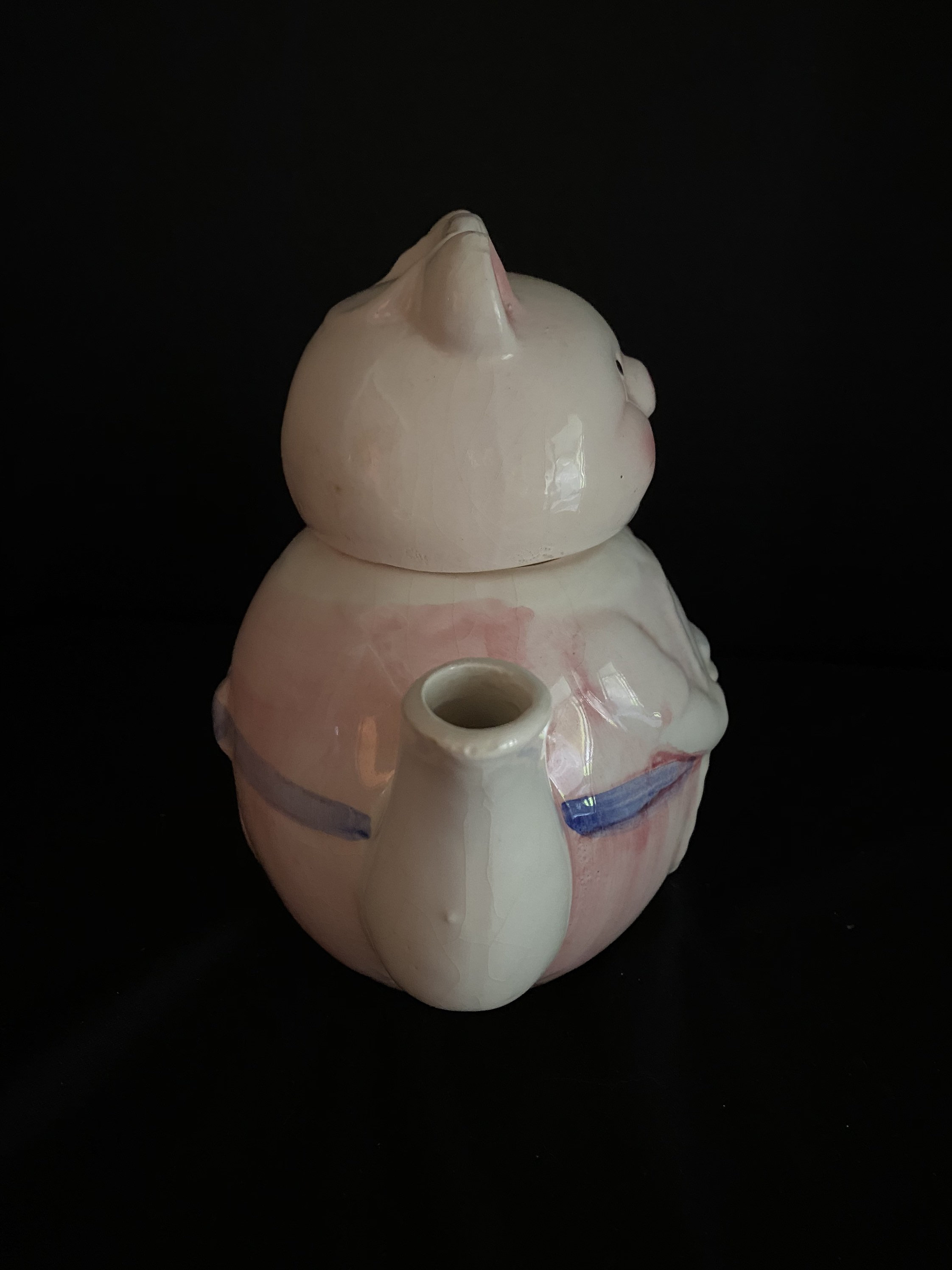 Vintage Pig Maid Teapot - Etsy