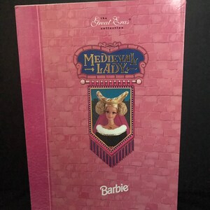 1994 Medieval Lady Barbie Doll - Etsy