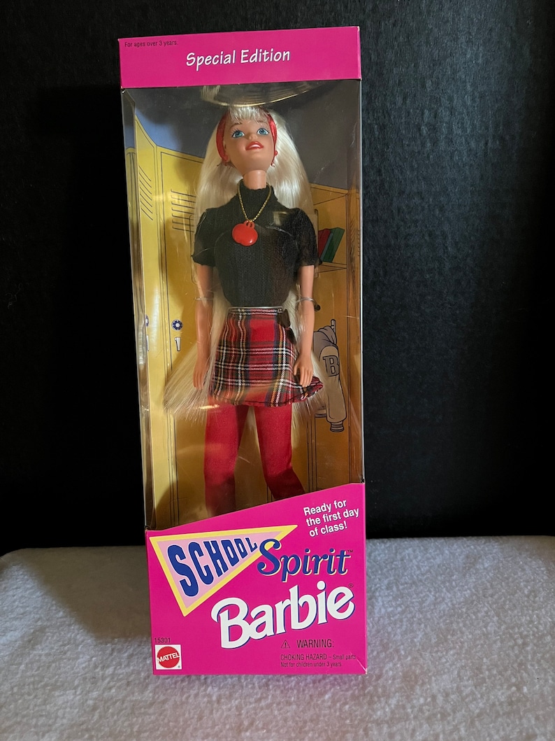 1995 School Spirit Barbie Doll - Etsy