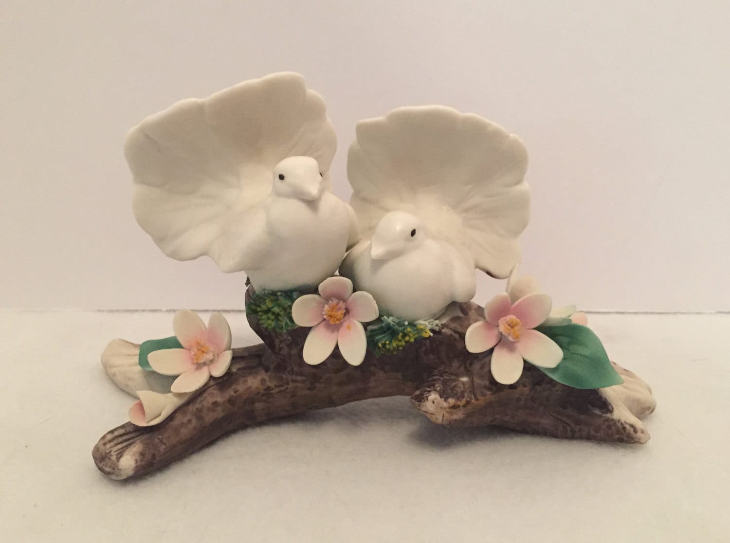 Capodimonte Porcelain Doves - Etsy