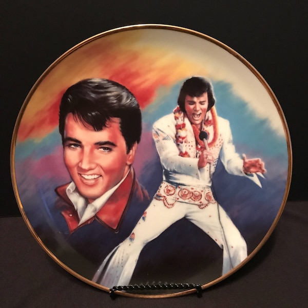 Elvis Presley Collectors Plates - Etsy