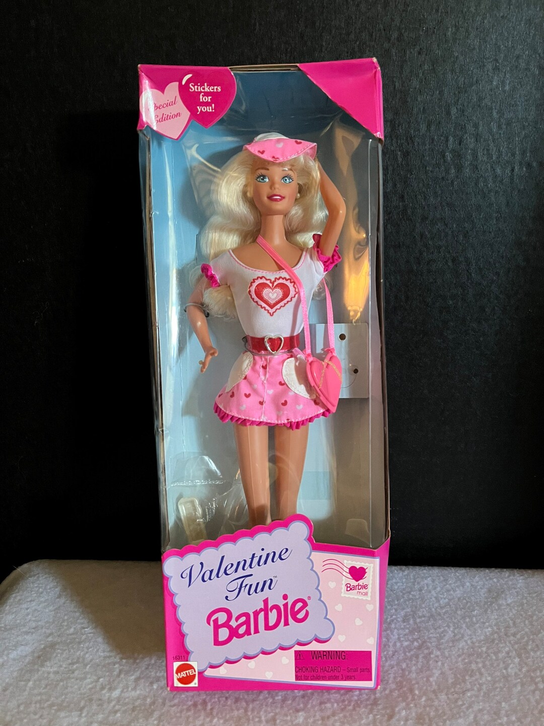 1996 Valentine Fun Barbie Doll - Etsy