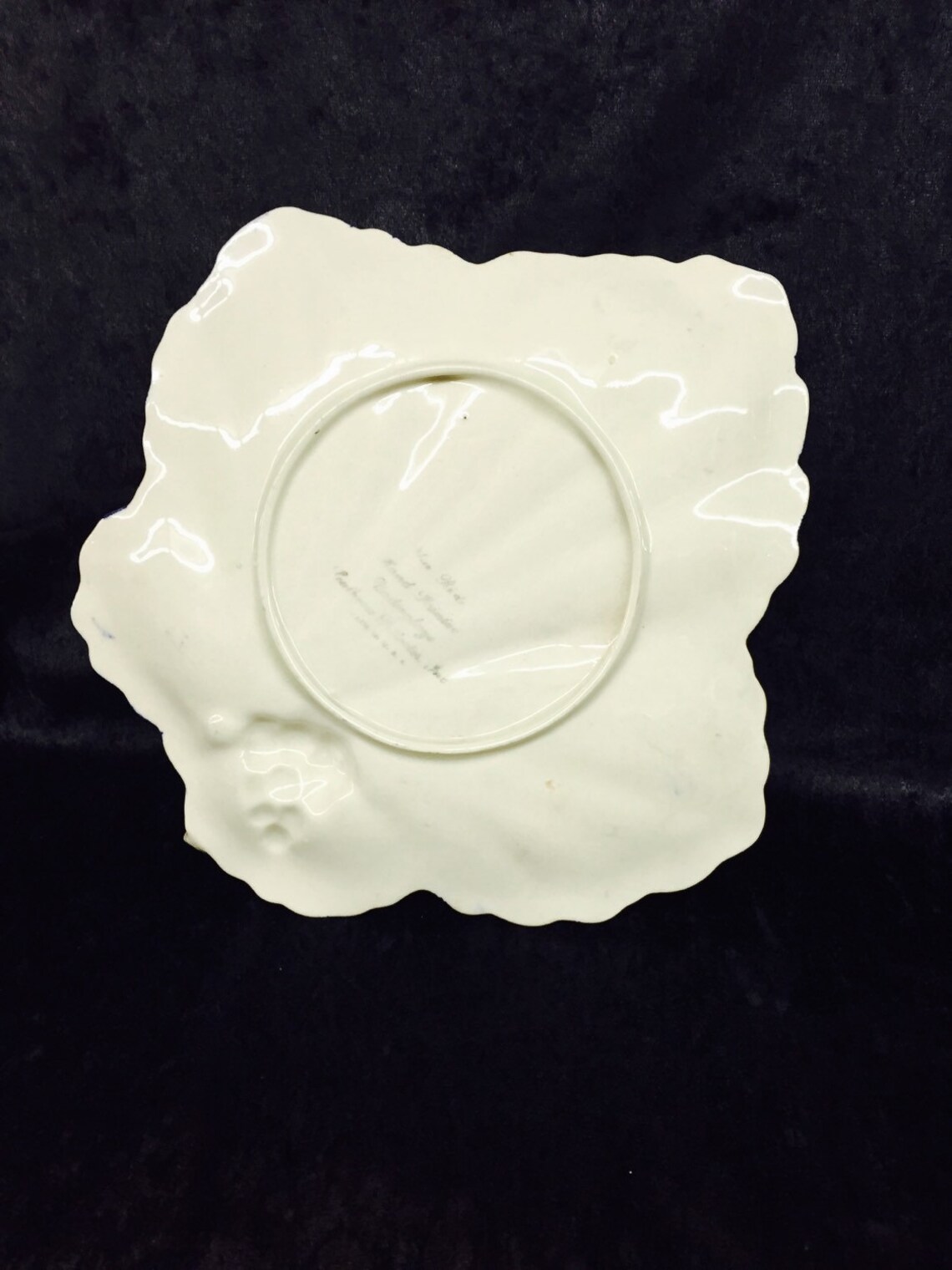 Blue Ridge Southern Pottery French Peasant Design Leaf - Etsy