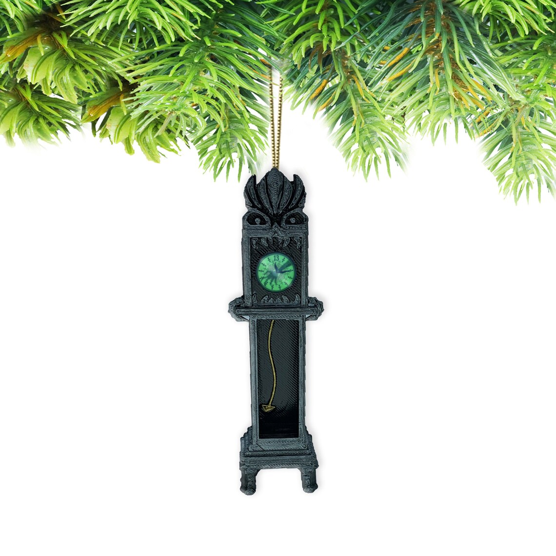 Haunted Mansion 13th Hour Clock Ornament disney from the - Etsy