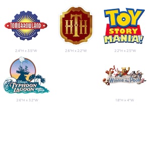 Disney Ride Sign Ornament – Walt Disney World Attraction Decor – Disney ...