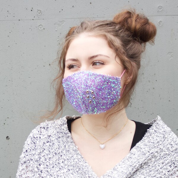 Glitter Masks for Women - Etsy