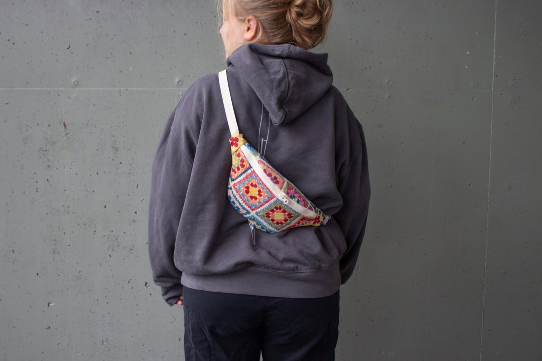 Pattern "granny Squares" Light Fanny Pack Classic - Hannisch - Etsy