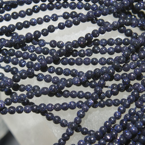Blue Sparkle Stone - Etsy