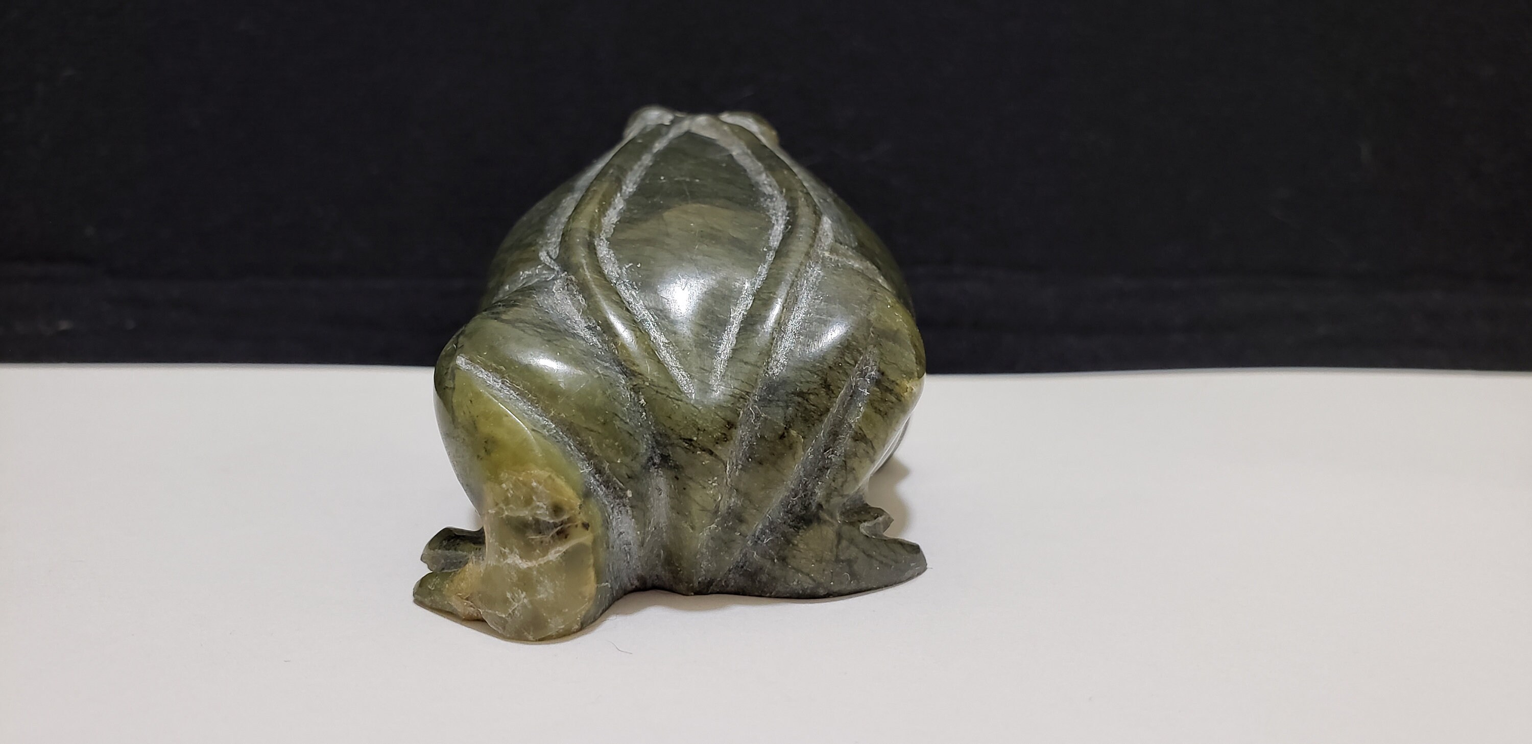 Hand Carved Jade Frog Collectors Specimen Decorative Great | Etsy