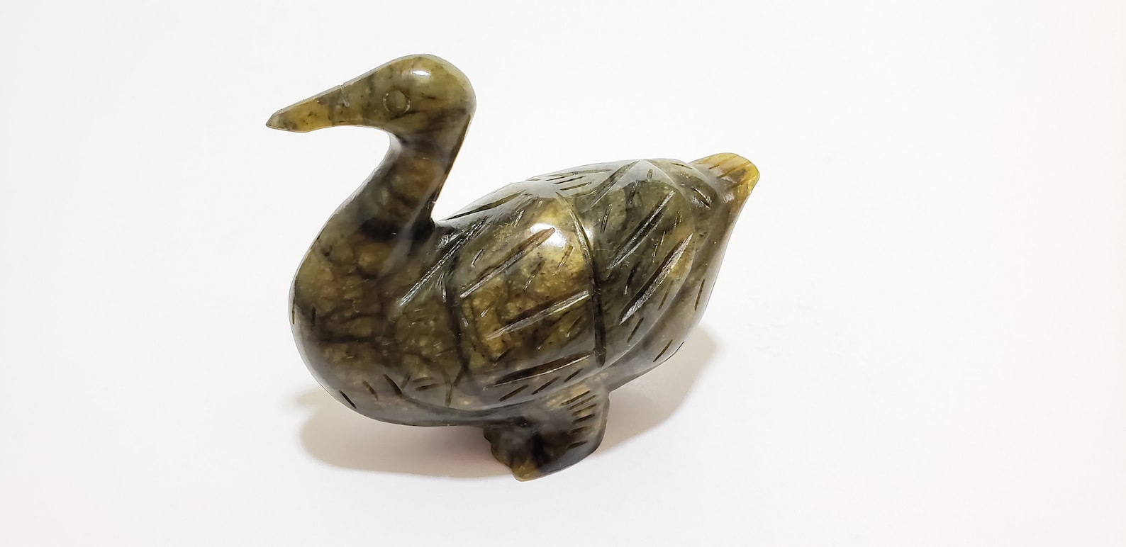 Hand Carved Jade Duck Collectors Specimen Decorative Great - Etsy
