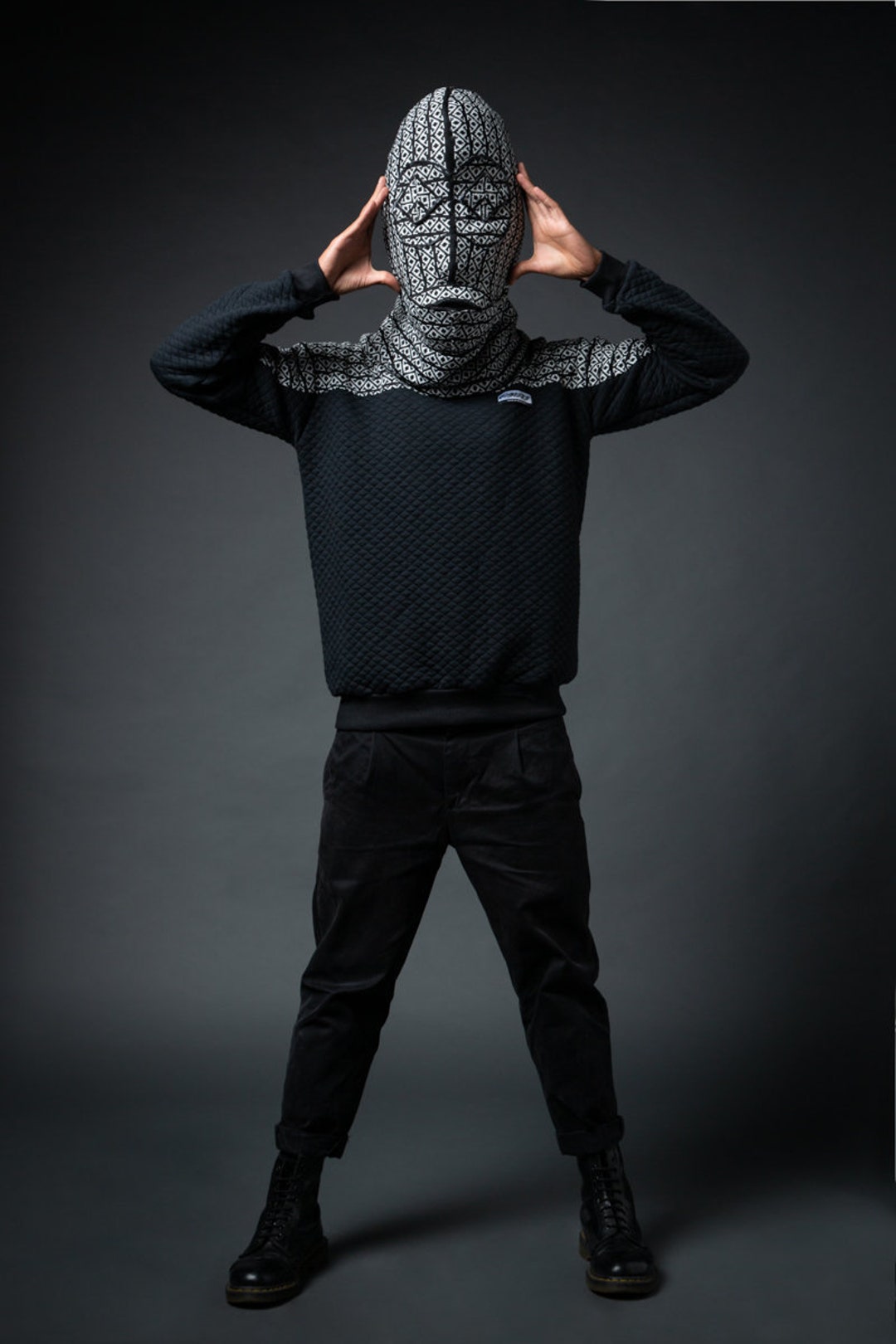 LONG NECK SWEATER, Sweatshirt, Sweater, Turtle Neck, Ethnic Neck ...