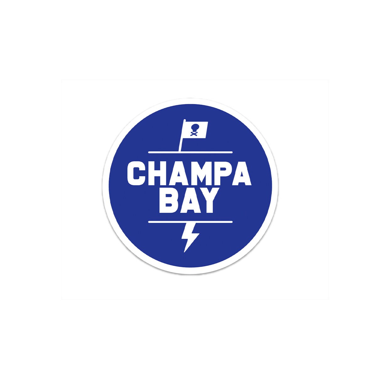 CHAMPA BAY BOLTS Sticker - Etsy