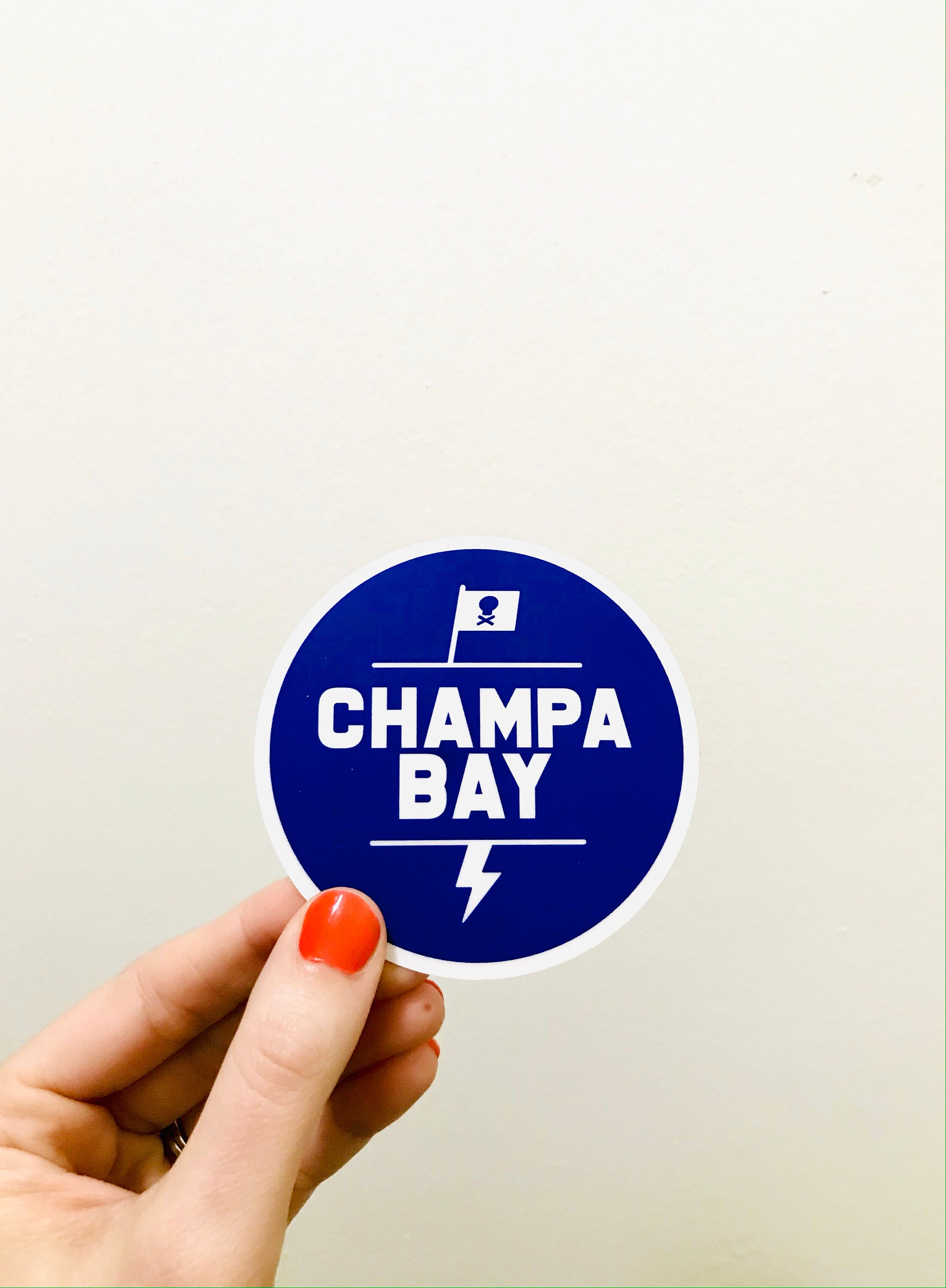 CHAMPA BAY BOLTS Sticker - Etsy