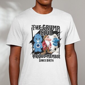 Grumpy Smurf Carebear Dwarf PNG digital File - Etsy