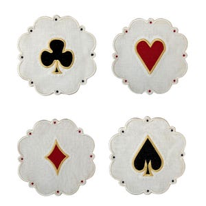 Playing Card Cocktail Napkin, Casino Napkins, Playing Cards Napkins ...