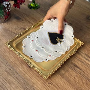 Playing Card Cocktail Napkin, Casino Napkins, Playing Cards Napkins ...