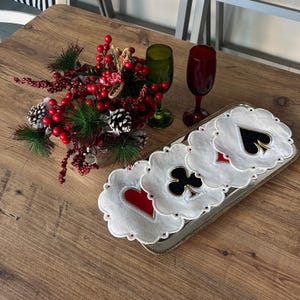 Playing Card Cocktail Napkin, Casino Napkins, Playing Cards Napkins ...