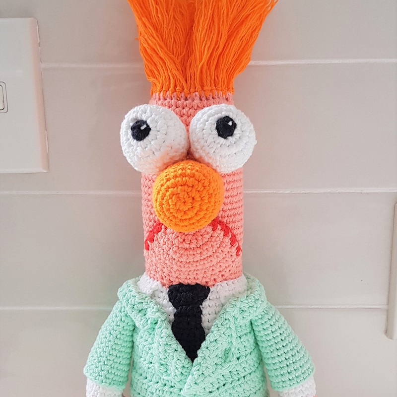 Beaker Muppet - Etsy