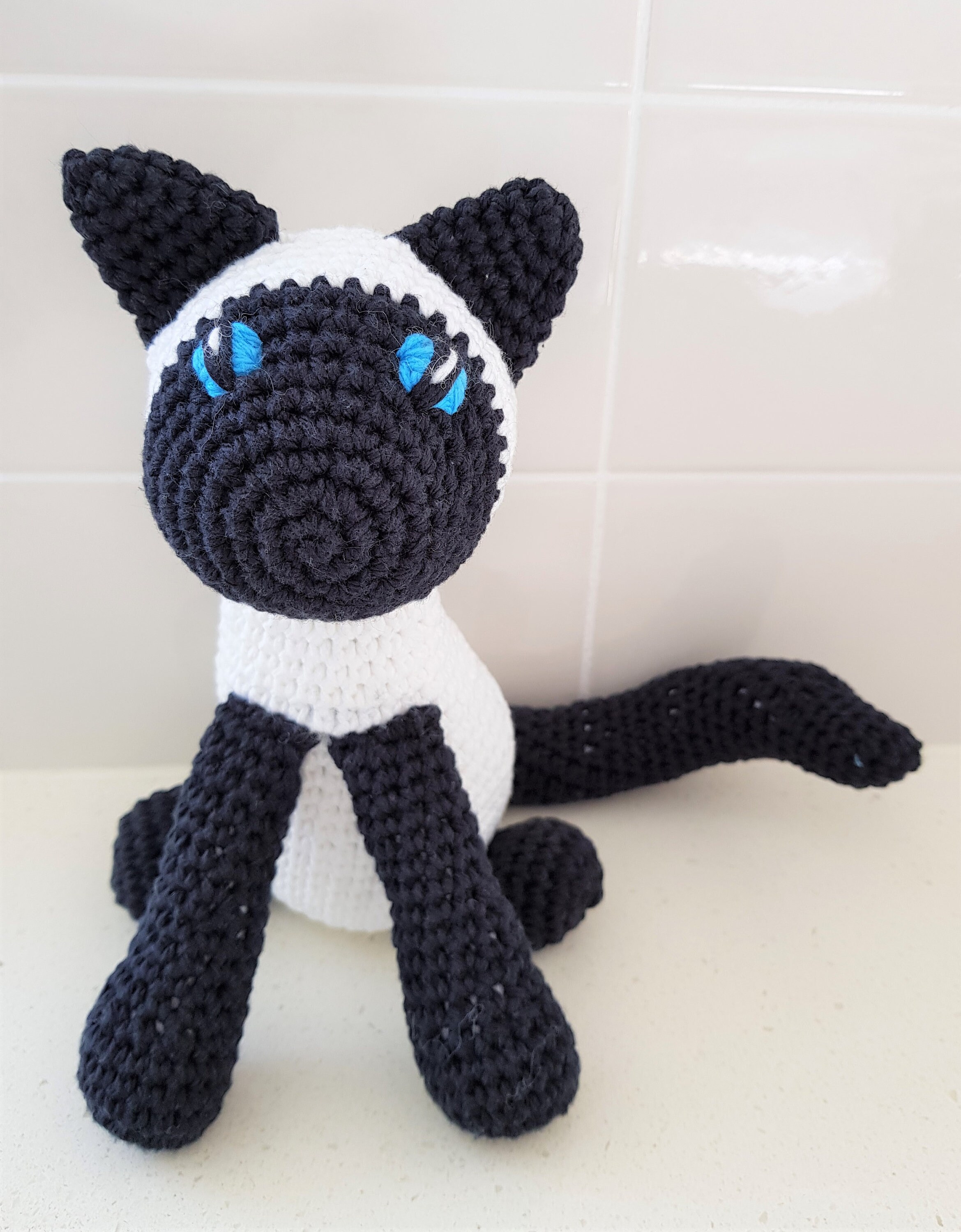 Hand Crocheted Kitty Cat