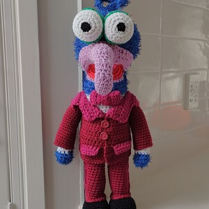 Vintage Muppet Show GONZO MUPPET - PDF Crochet Pattern - Etsy