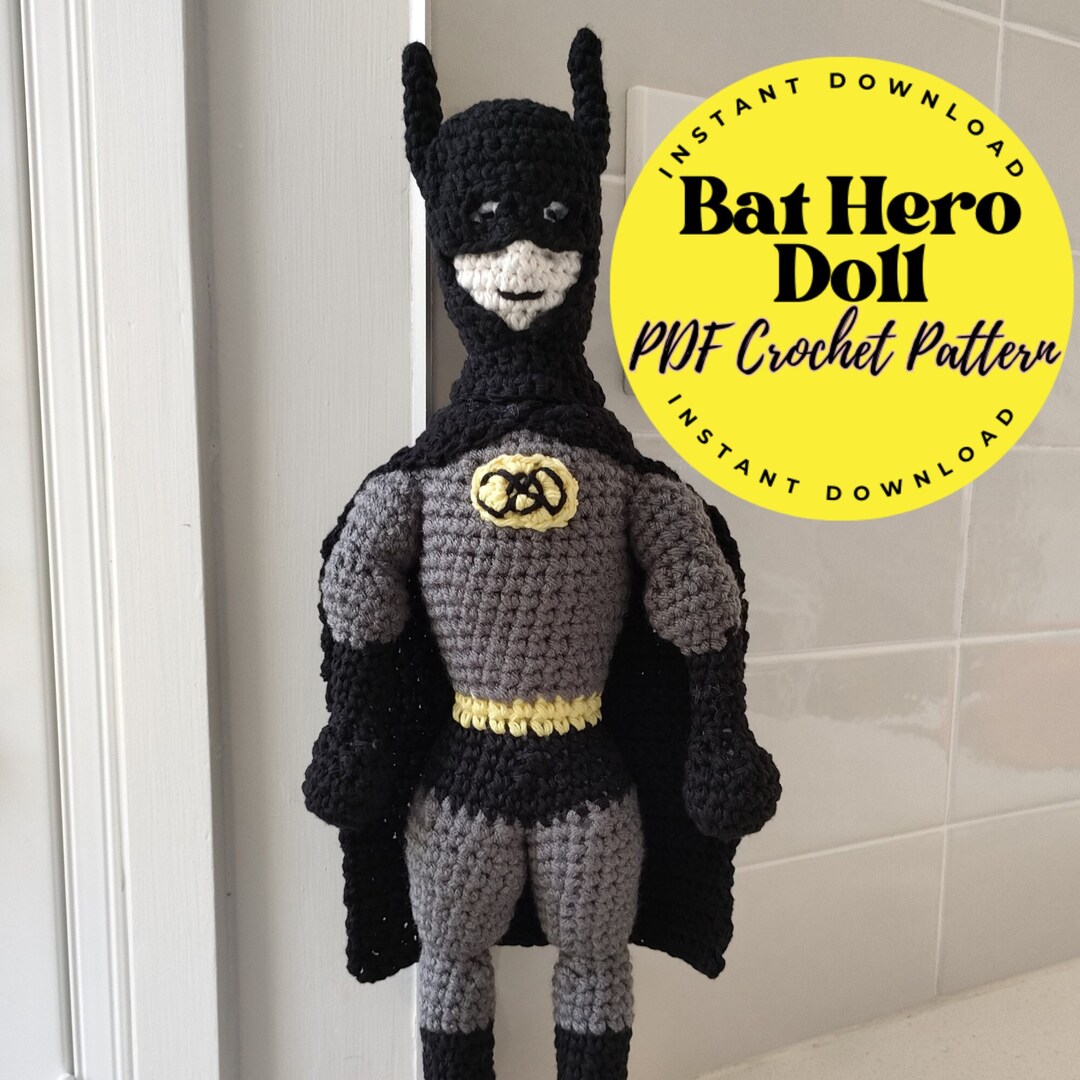 BAT HERO - PDF Crochet Pattern - Etsy