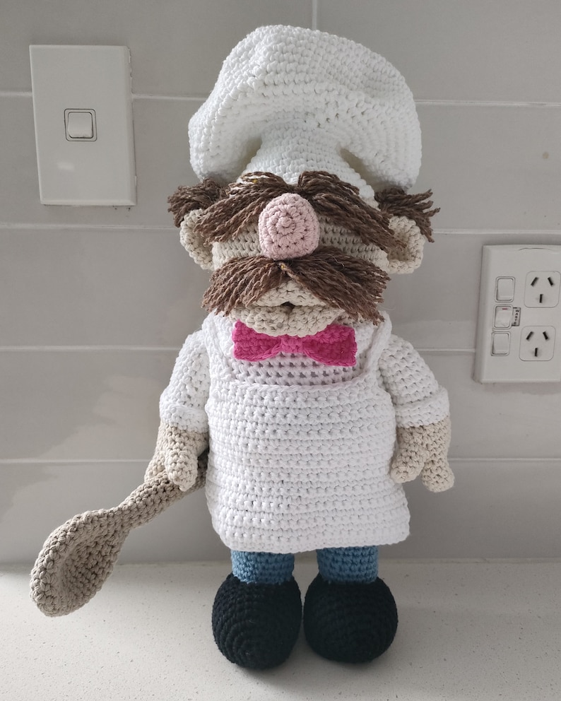 Chef Clatterpan Crochet Doll Pattern – Whimsical Amigurumi Toy (PDF ...