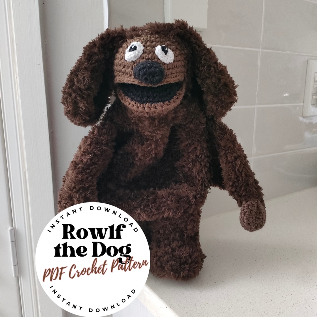 Vintage Muppet Show ROWLF the DOG- PDF Crochet Pattern - Etsy