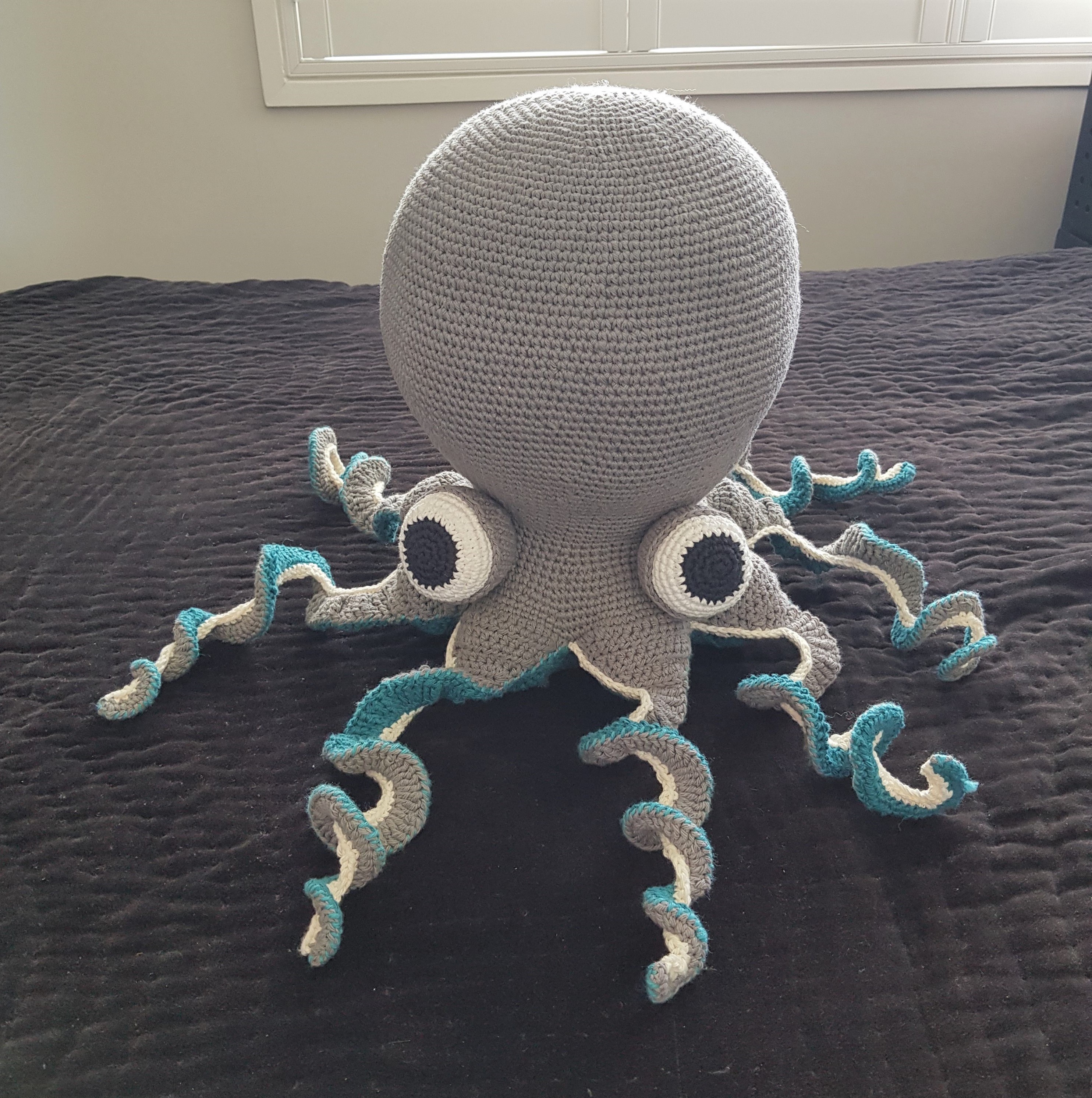 Hand Crocheted Oliver the Octopus
