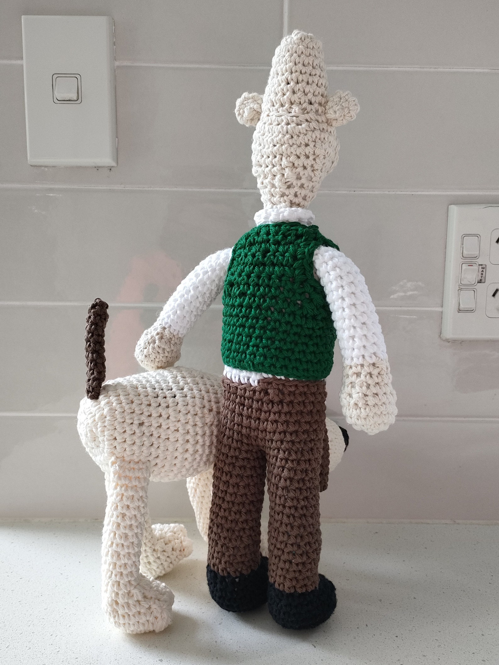 Hand Crocheted Wallace and Gromit 90S Kids Great Gift Gift - Etsy