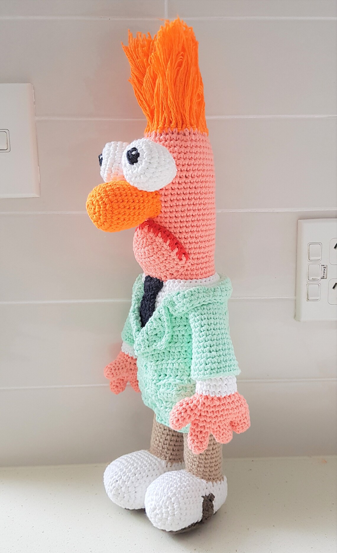 Hand Crocheted Beaker Muppet | Muppets Inspired - Etsy