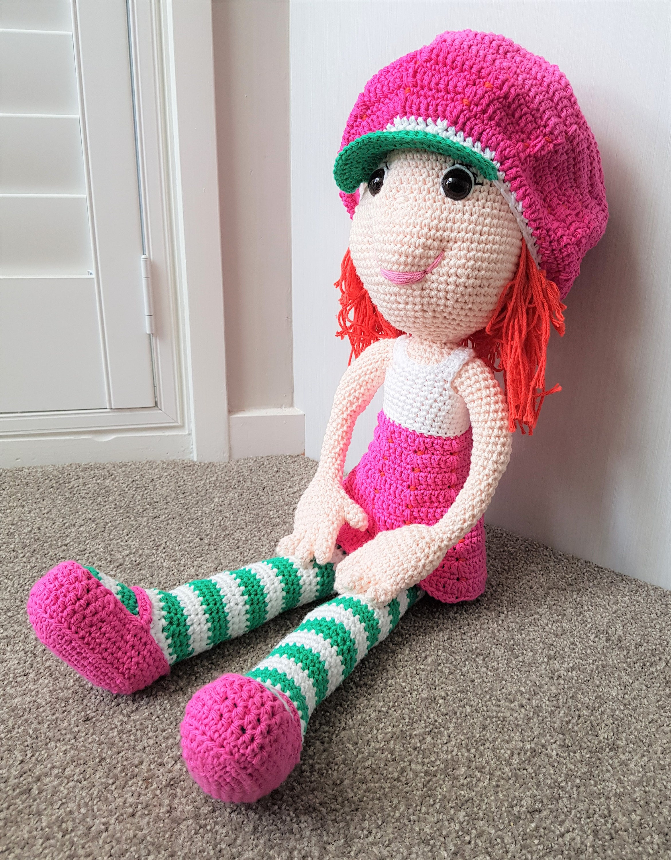 Crochet Strawberry Shortcake Doll Pattern