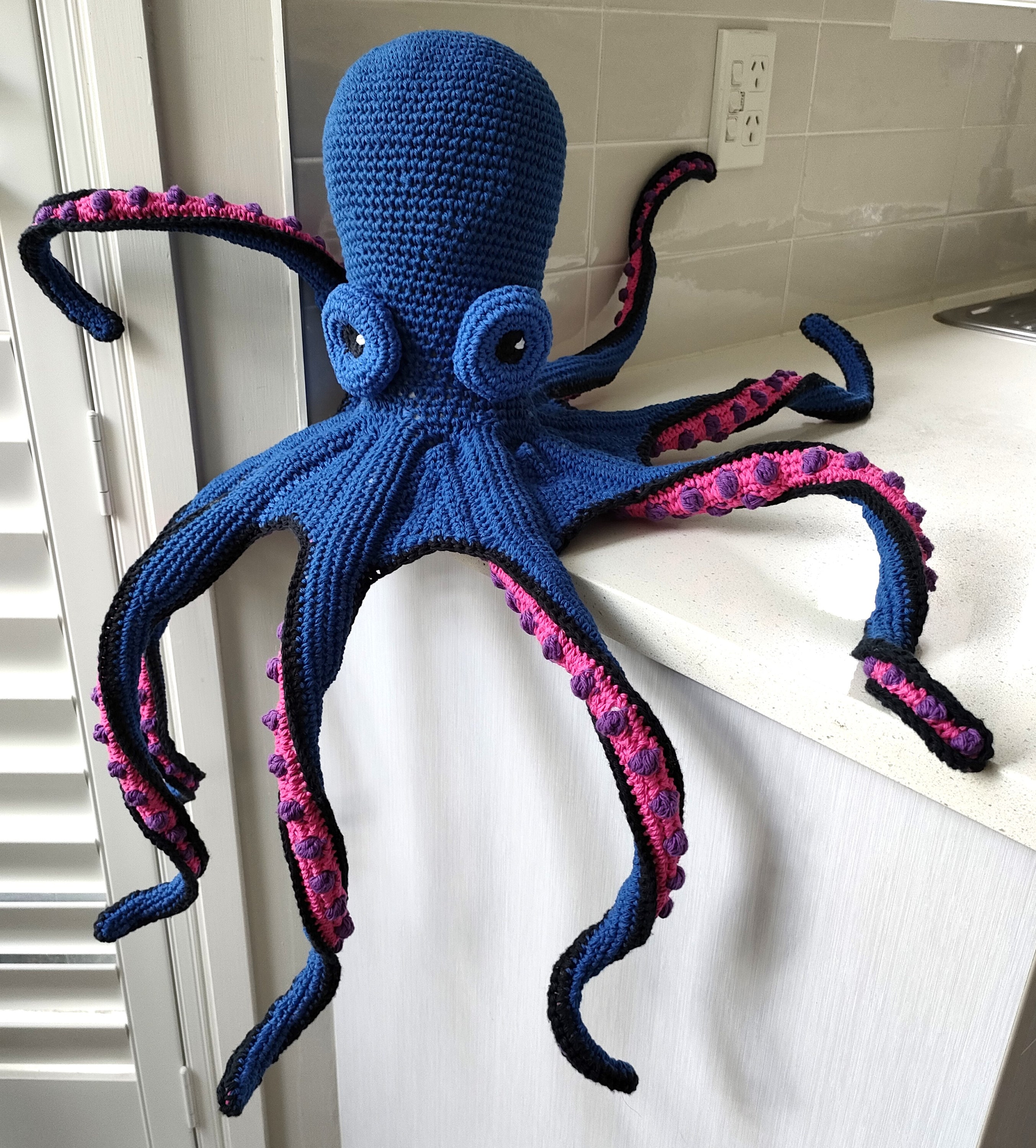 Hand Crocheted Oscar the Octopus