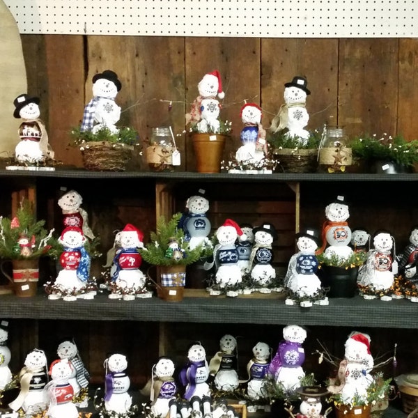 Custom Snowman - Etsy