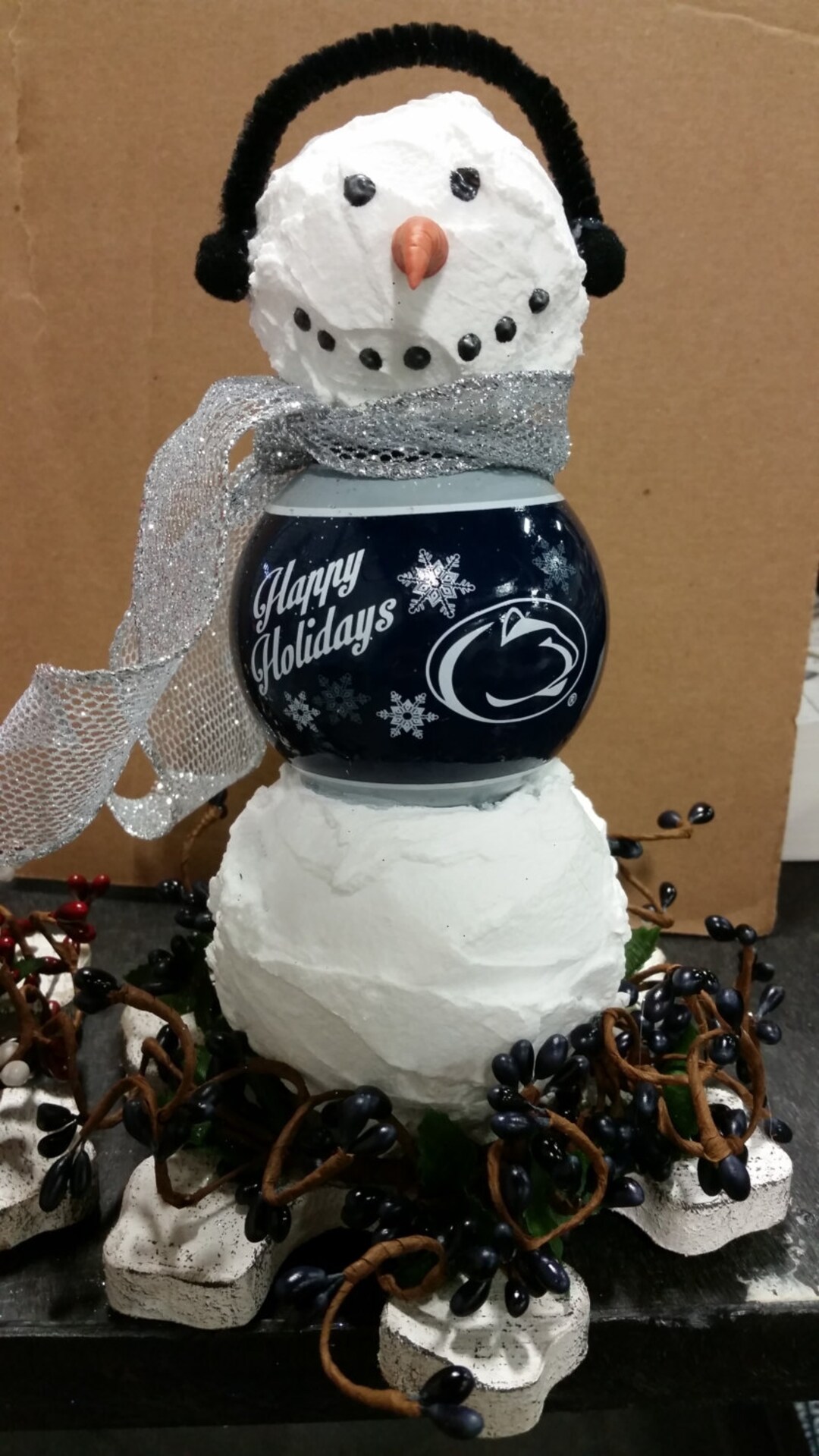 Penn State Snowman - Etsy