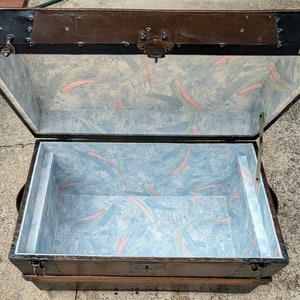 Trunk 187 Antique Refurbished Trunk - Etsy