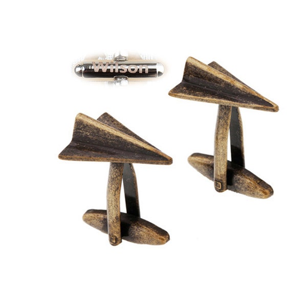 Airplane Cuff Links - Etsy