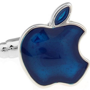 Personalized Wedding Apple Cufflinks,business Affairs Men's Handcrafted ...