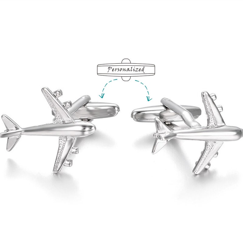 Airplane Cuff Links - Etsy