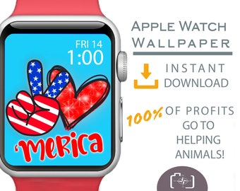 Apple Watch Wallpaper, Independence Day Apple Watch Face, July 4th ...