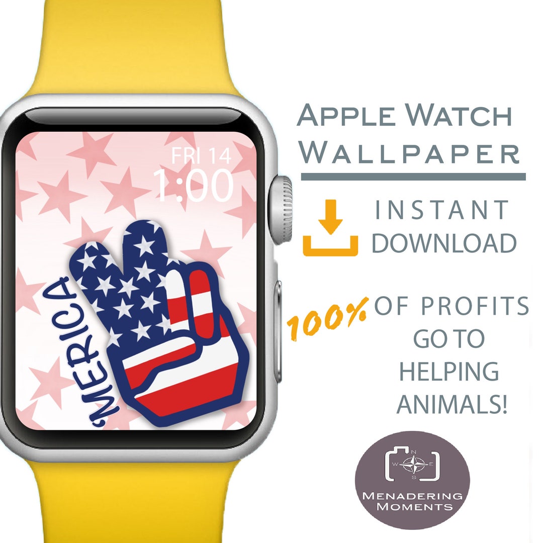 Apple Watch Wallpaper, Independence Day Apple Watch Face, July 4th ...