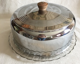 Footed cake plate | Etsy