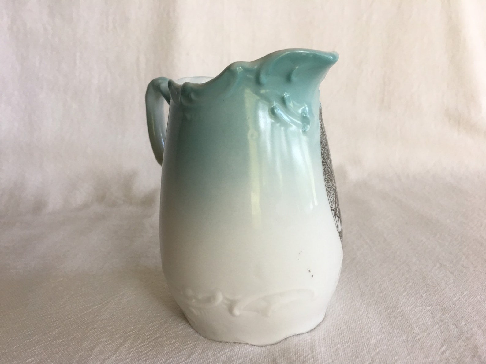 Souvenir Pitcher Hospital Moncton New Brunswick Antique - Etsy